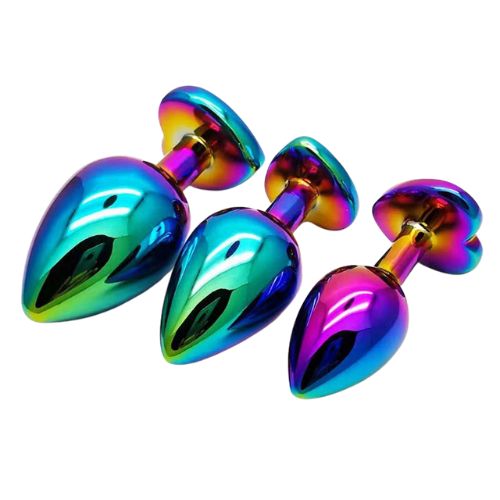 Stainless Steel Butt Plug Set | Metal Anal Plugs | Your Pleasure Toys